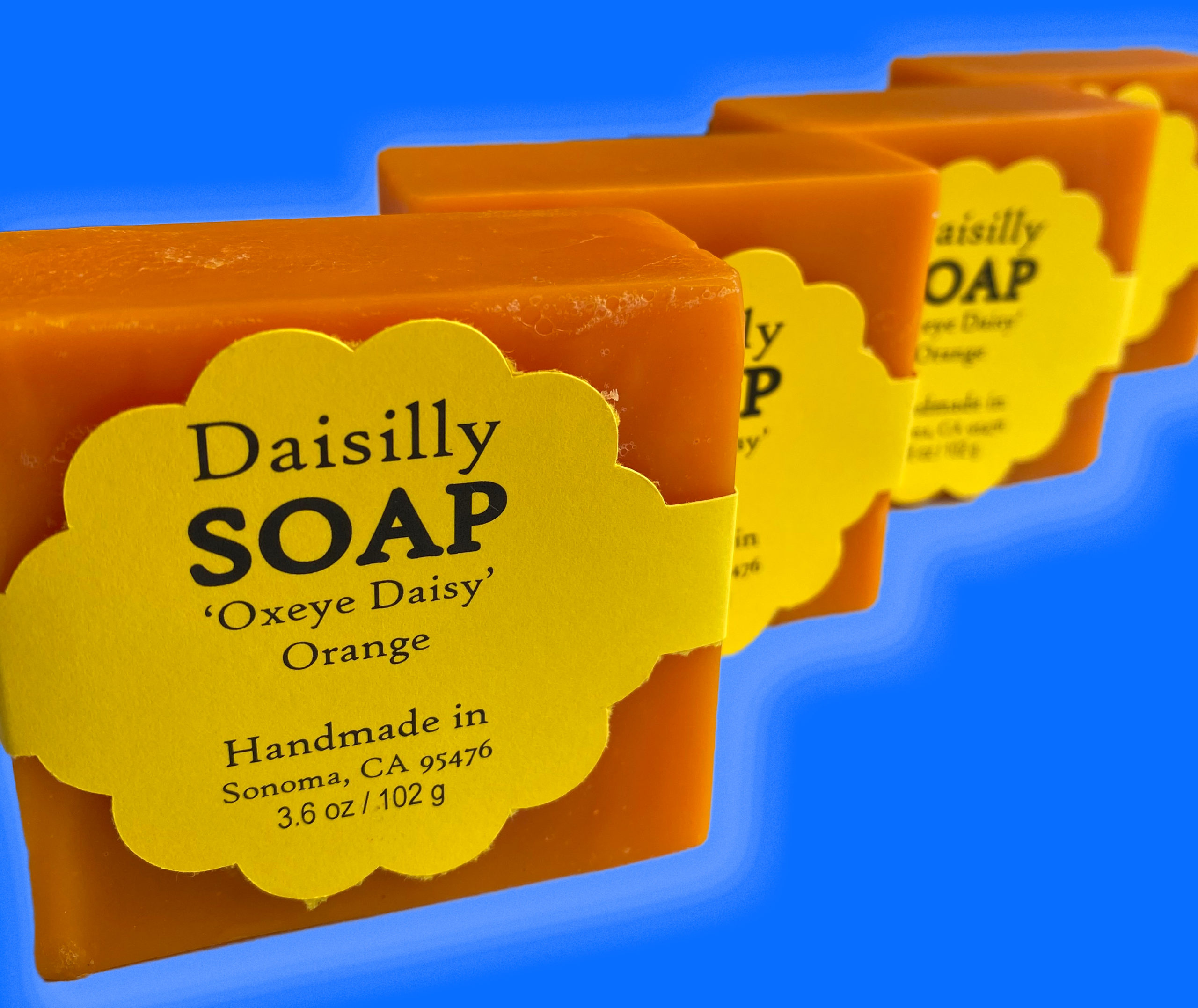 Orange Soap! - Daisilly - Soap Handmade in Sonoma